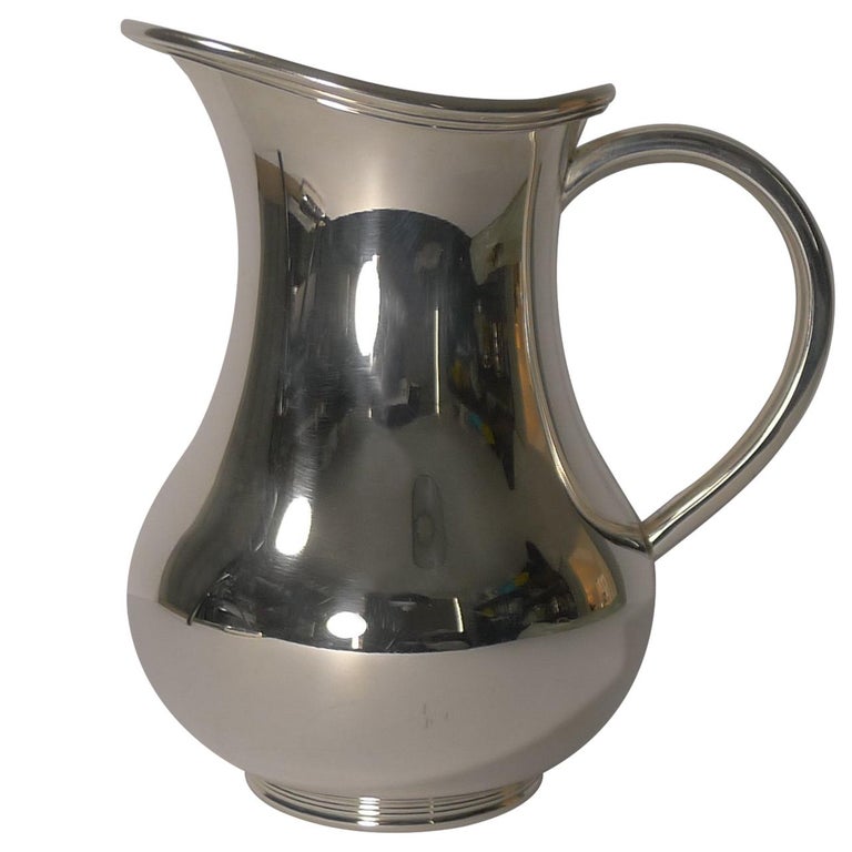 French Cocktail / Bar Water Jug by Christofle, Paris at 1stDibs