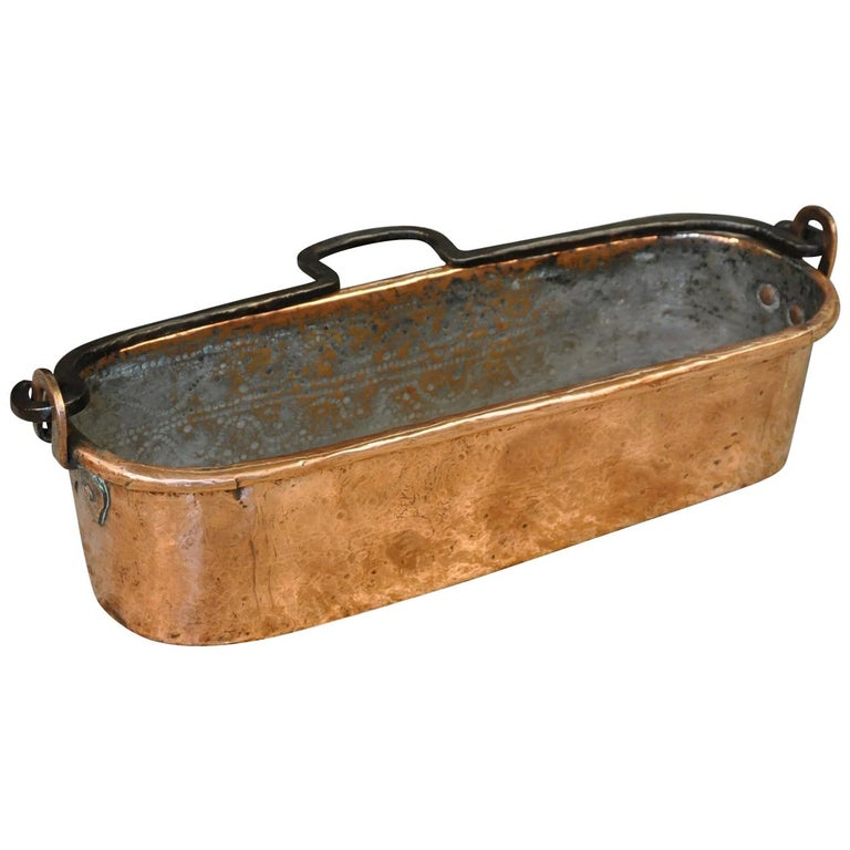 French Copper Fish Pan at 1stDibs
