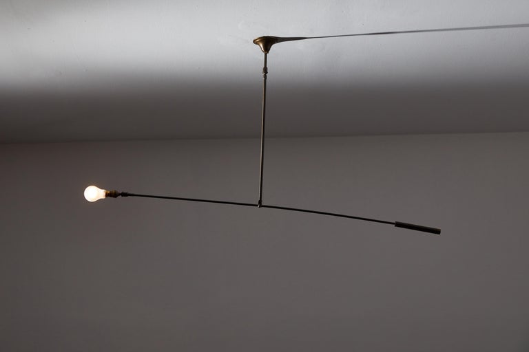 French Counter Balance Hanging Light at 1stDibs