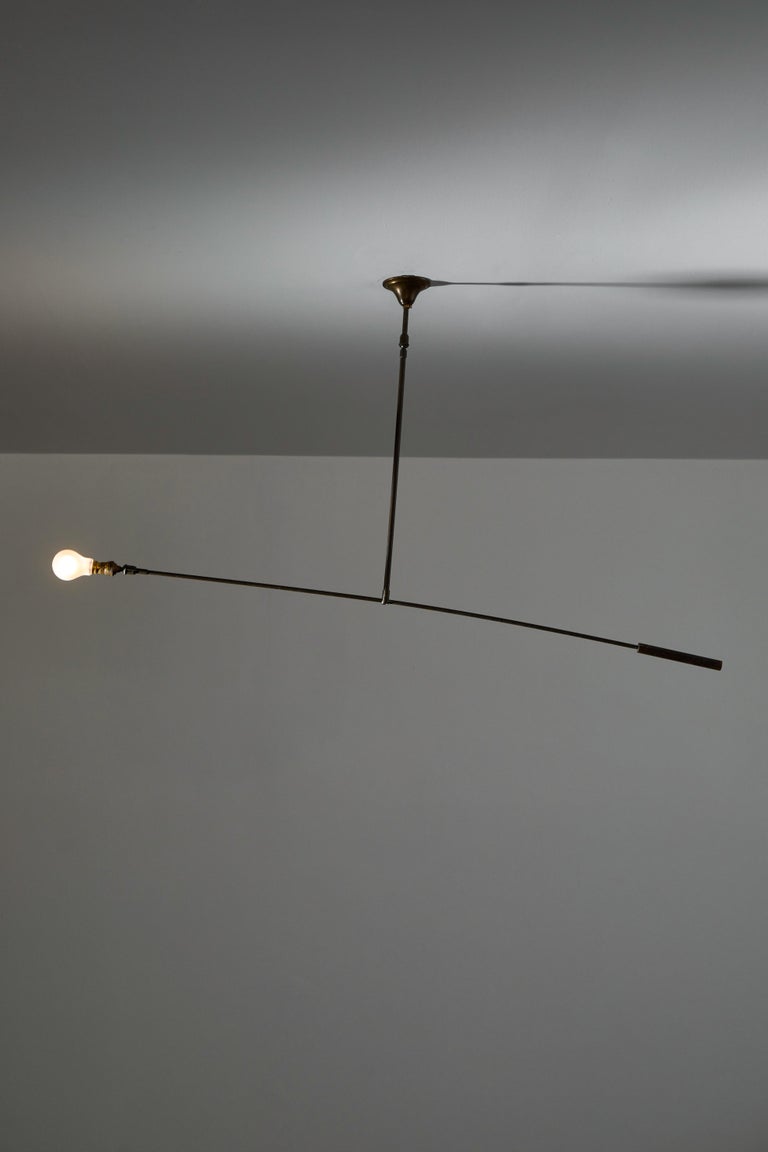 French Counter Balance Hanging Light at 1stDibs