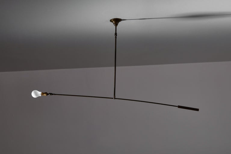 French Counter Balance Hanging Light at 1stDibs