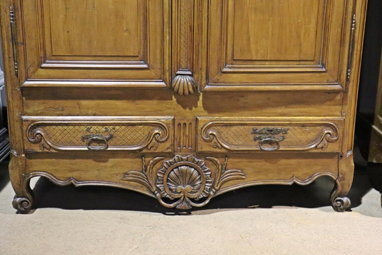 French Country Arched Top Mid 1800s era Armoire For Sale at 1stDibs ...
