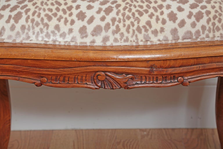 French Country Bench in Louis XV Style at 1stDibs