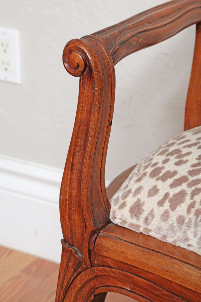 French Country Bench in Louis XV Style at 1stDibs