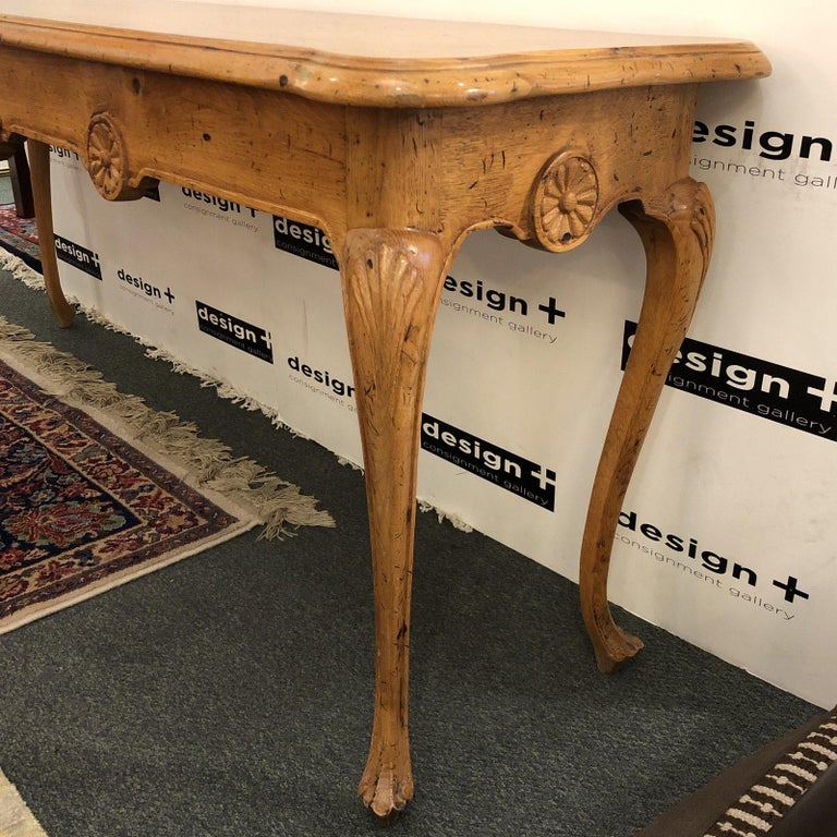 French Country Extra Long Console For Sale at 1stDibs
