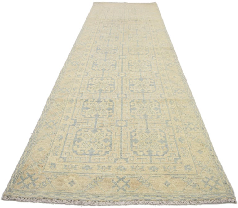 French Country Khotan Style Runner, Farmhouse Hallway Runner at 1stDibs ...