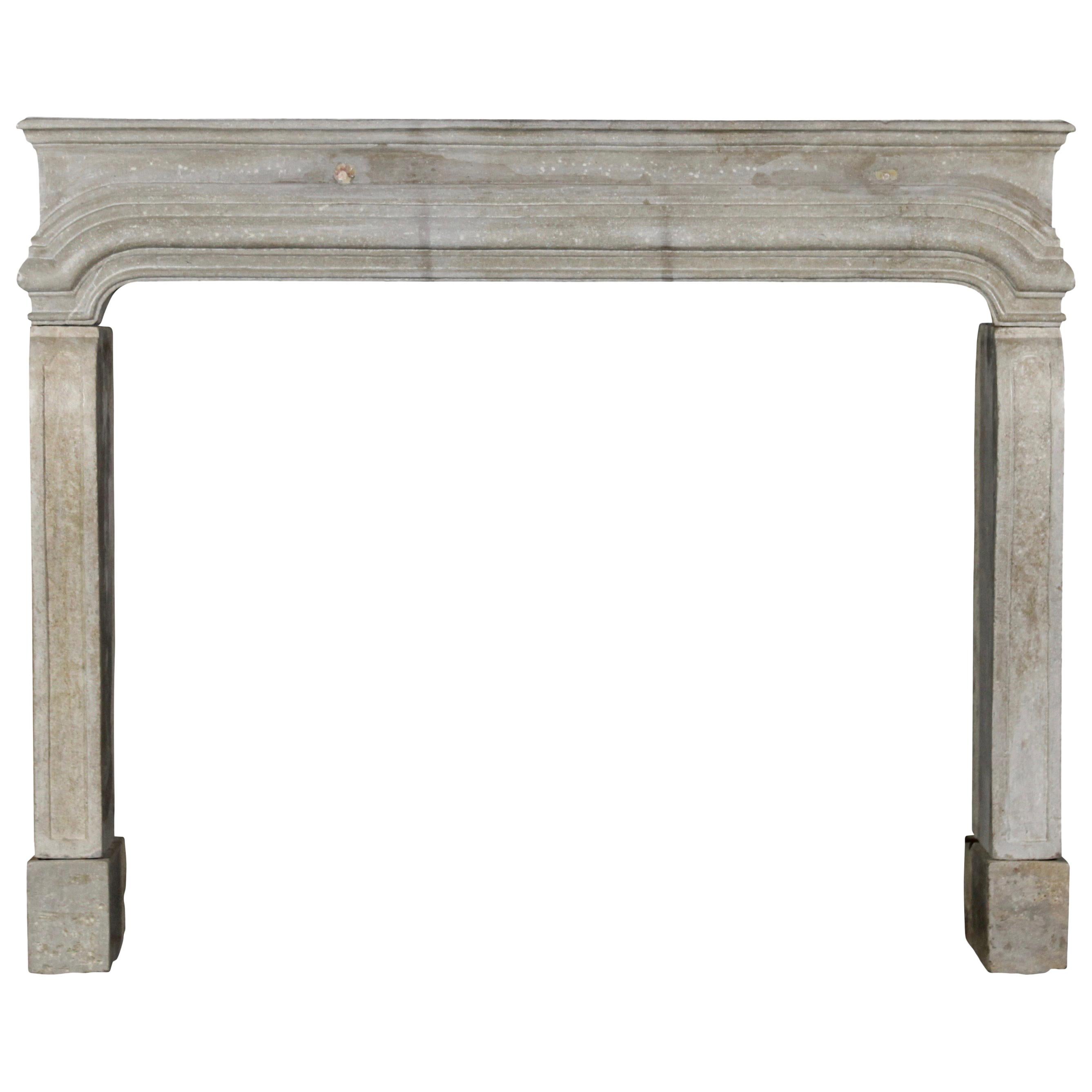 Louis XIV Style French Vintage Fireplace Surround in Yellow Marble For ...