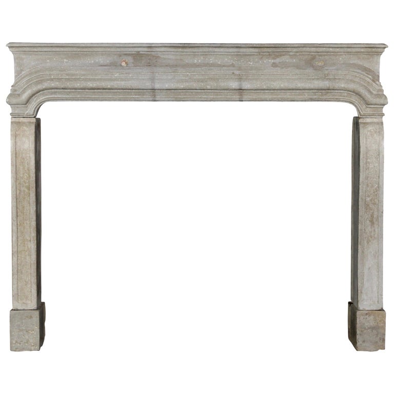 French Country Louis XIV Antique Fireplace Surround at 1stDibs