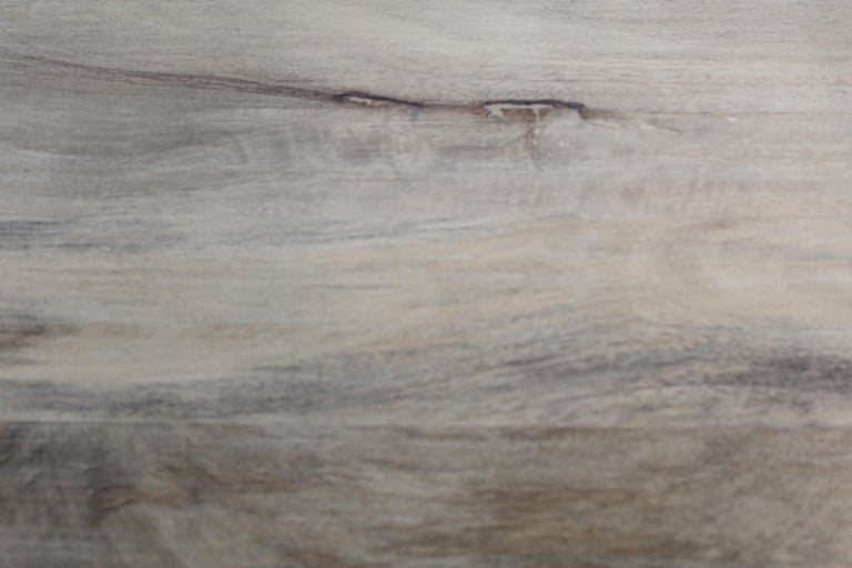 French Country Rustic Gray Farm 72" Dining Table For Sale at 1stDibs