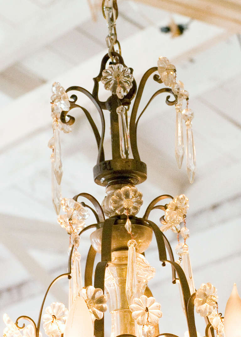 French Crystal Chandelier For Sale at 1stDibs