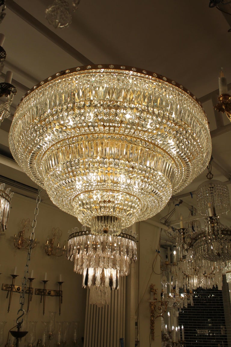 French Crystal Chandelier For Sale at 1stDibs