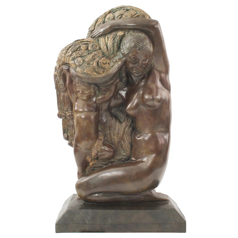 Piere Fournier des Corats "Summer" Sculpture For Sale at 1stDibs
