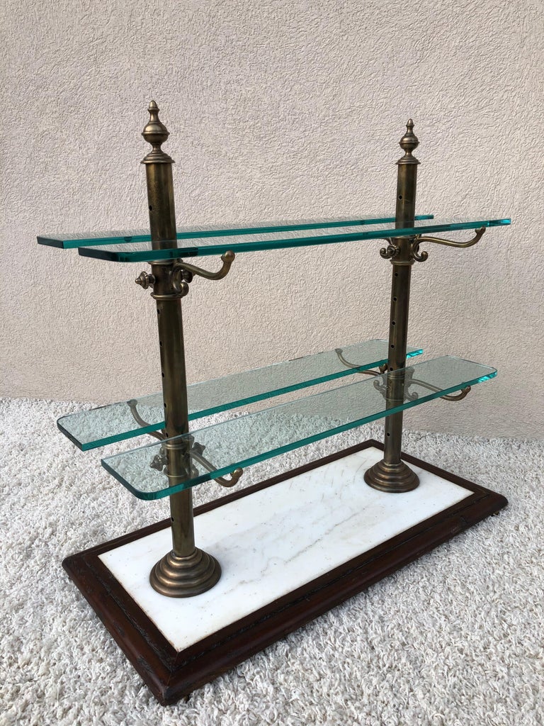 French Decorative Vintage Bistro Pastry Shelve/Stand at 1stDibs