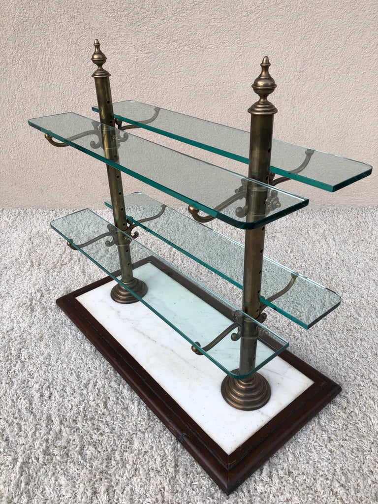French Decorative Vintage Bistro Pastry Shelve/Stand at 1stDibs