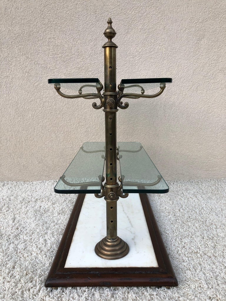 French Decorative Vintage Bistro Pastry Shelve/Stand at 1stDibs