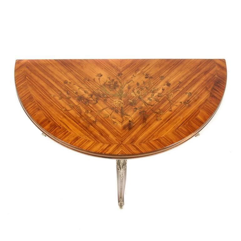French Demilune ‘Flip-Top’ Dining Table at 1stDibs | demilune dining ...