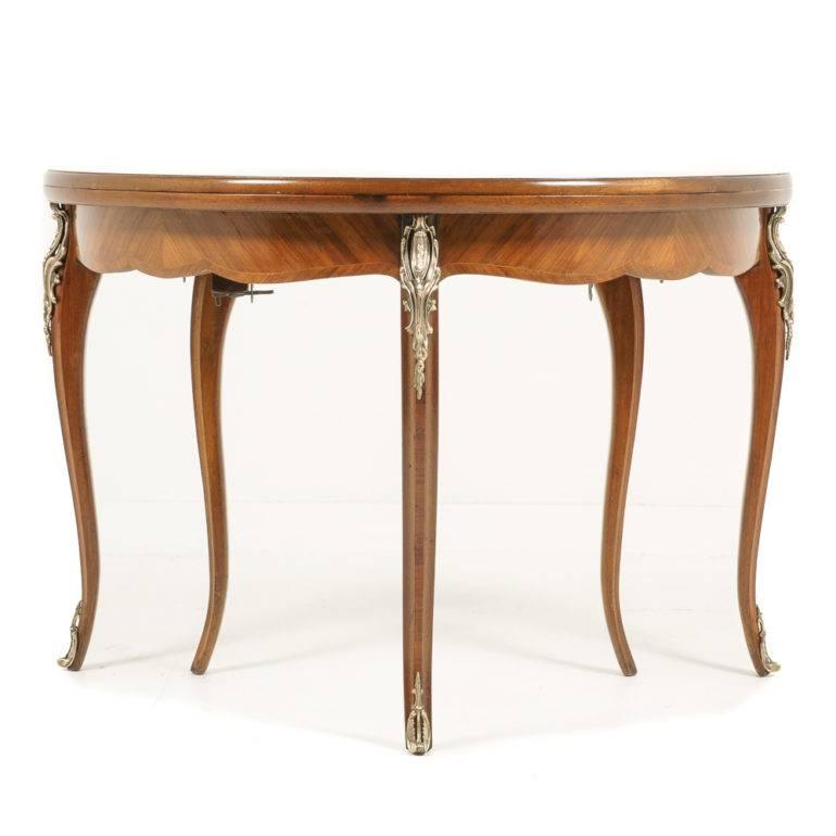 French Demilune ‘Flip-Top’ Dining Table at 1stDibs | demilune dining ...