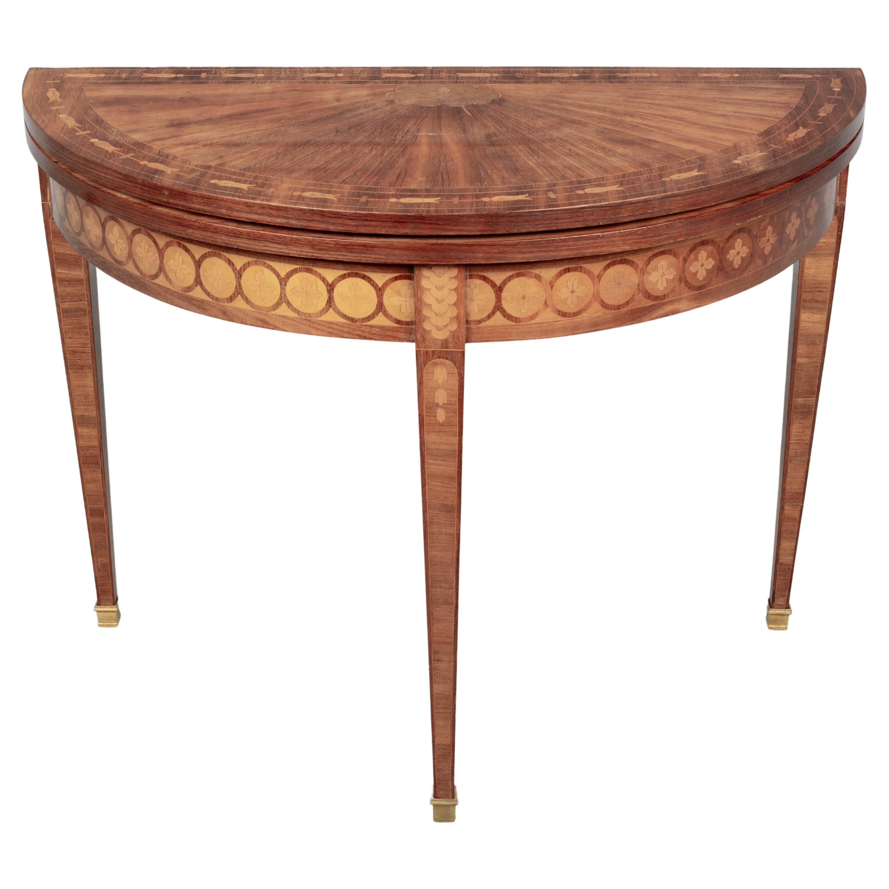 18th Century Country French Drop Leaf Game Table ~ Console For Sale at ...