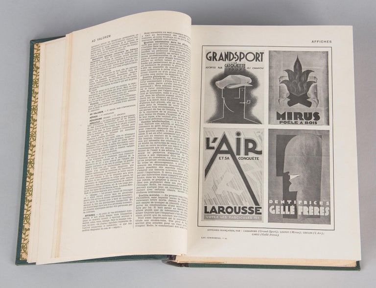 French Dictionary Book, Larousse Commercial Illustre, 1930 at 1stDibs