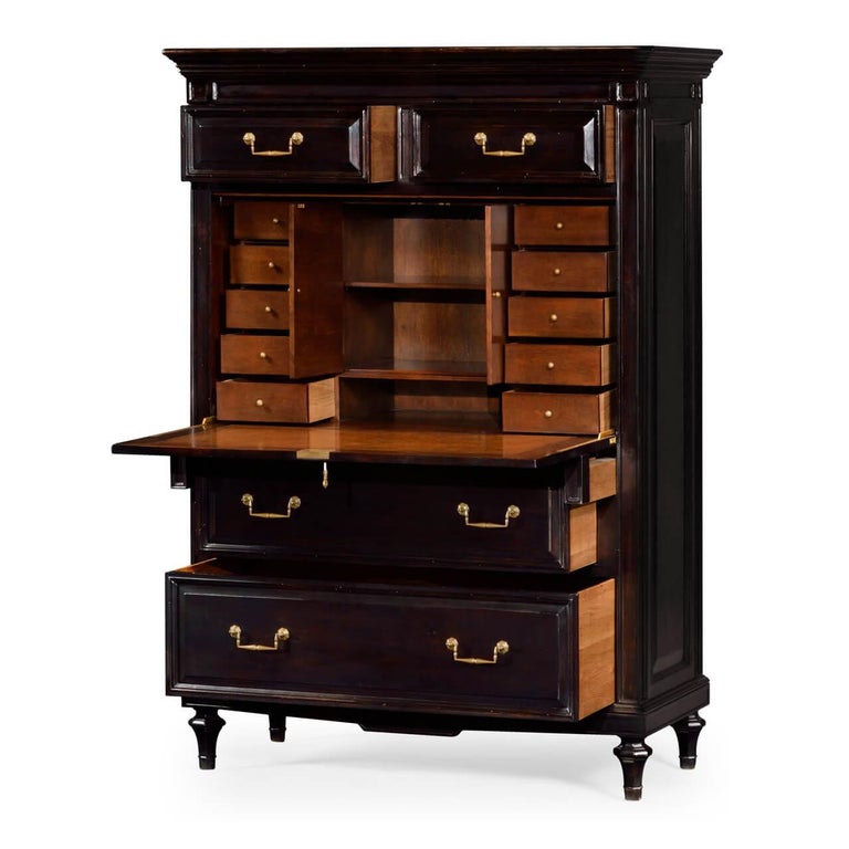 French Directoire Fall Front Desk For Sale at 1stDibs