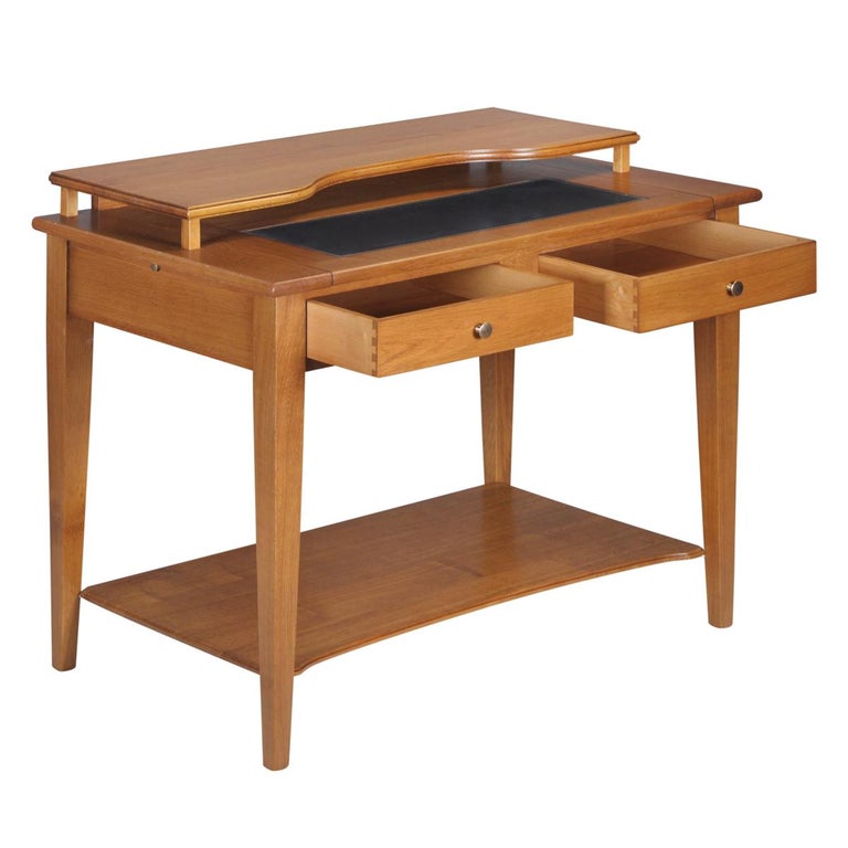 French Directoire style desk in oak For Sale at 1stDibs