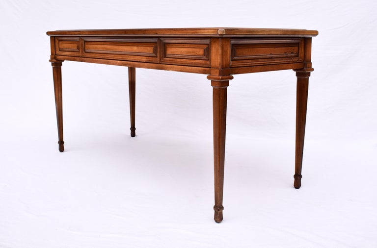 French Directoire Style Leather Top Desk For Sale at 1stDibs