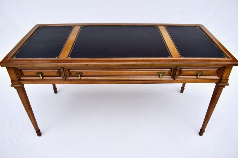 French Directoire Style Leather Top Desk For Sale at 1stDibs