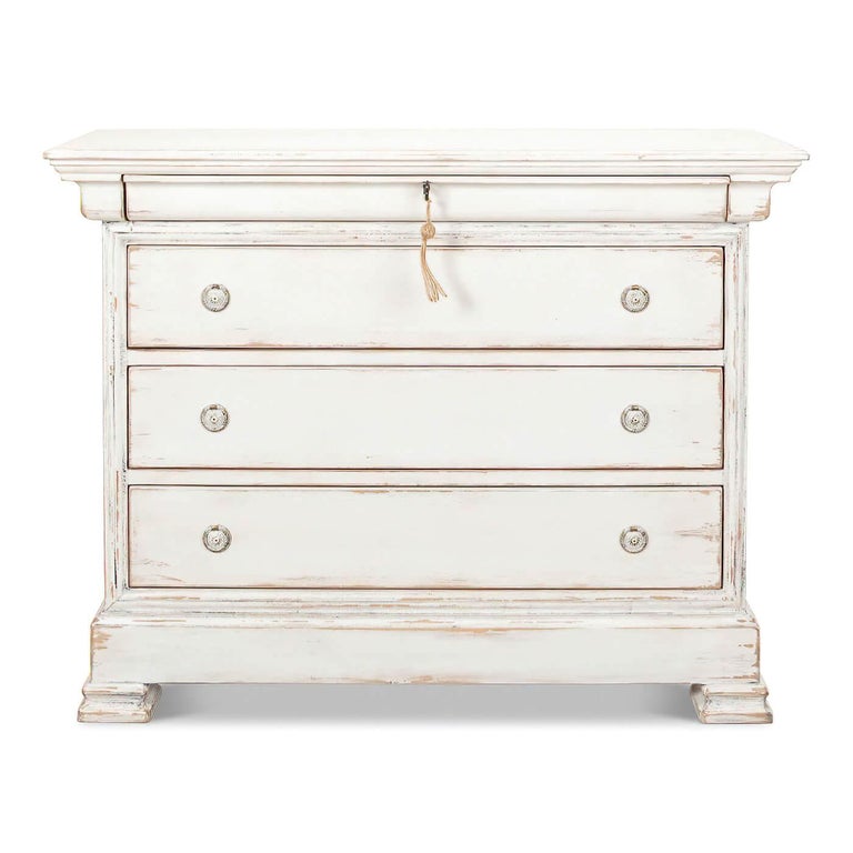 French Directoire Style Painted Commode For Sale at 1stDibs