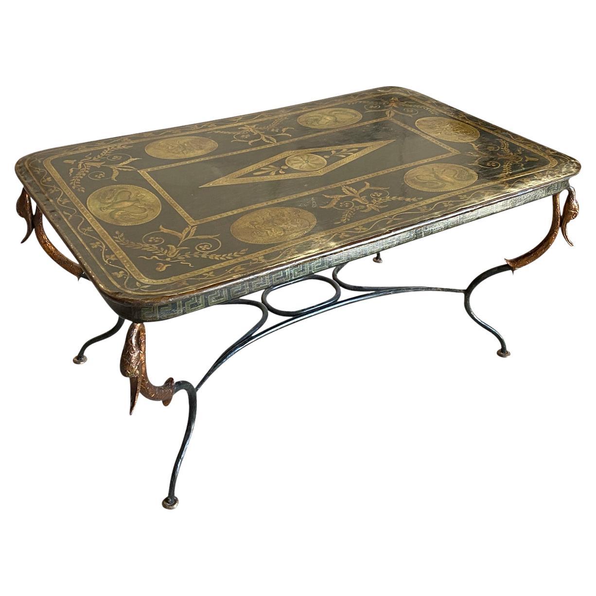 French Blacksmith's Bellows Coffee Table at 1stDibs