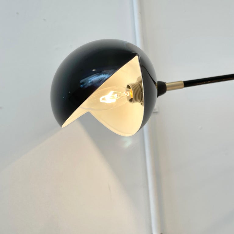 French Double Arm Articulating Sconce For Sale at 1stDibs