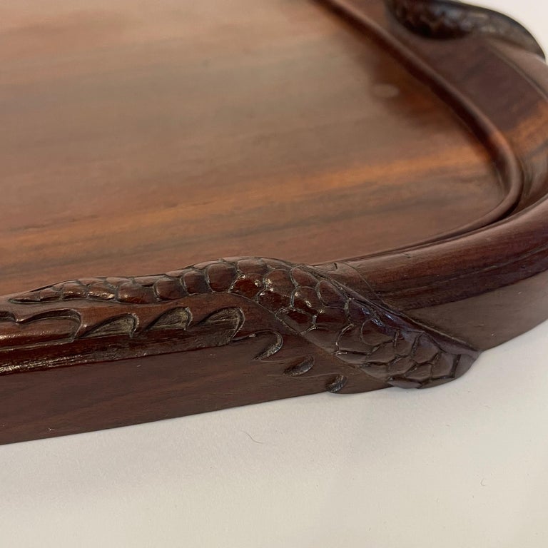 French Double Headed Dragon Tray 1920s For Sale at 1stDibs