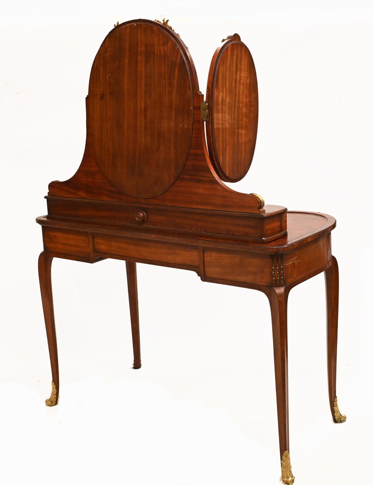 French Dressing Table Mirror Set Bedroom Furniture, 1920 For Sale at ...