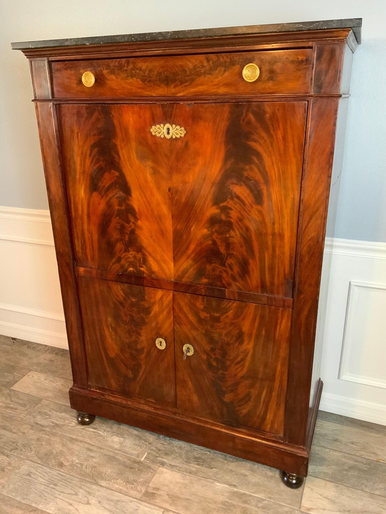 French Drop Front Secretary For Sale at 1stDibs