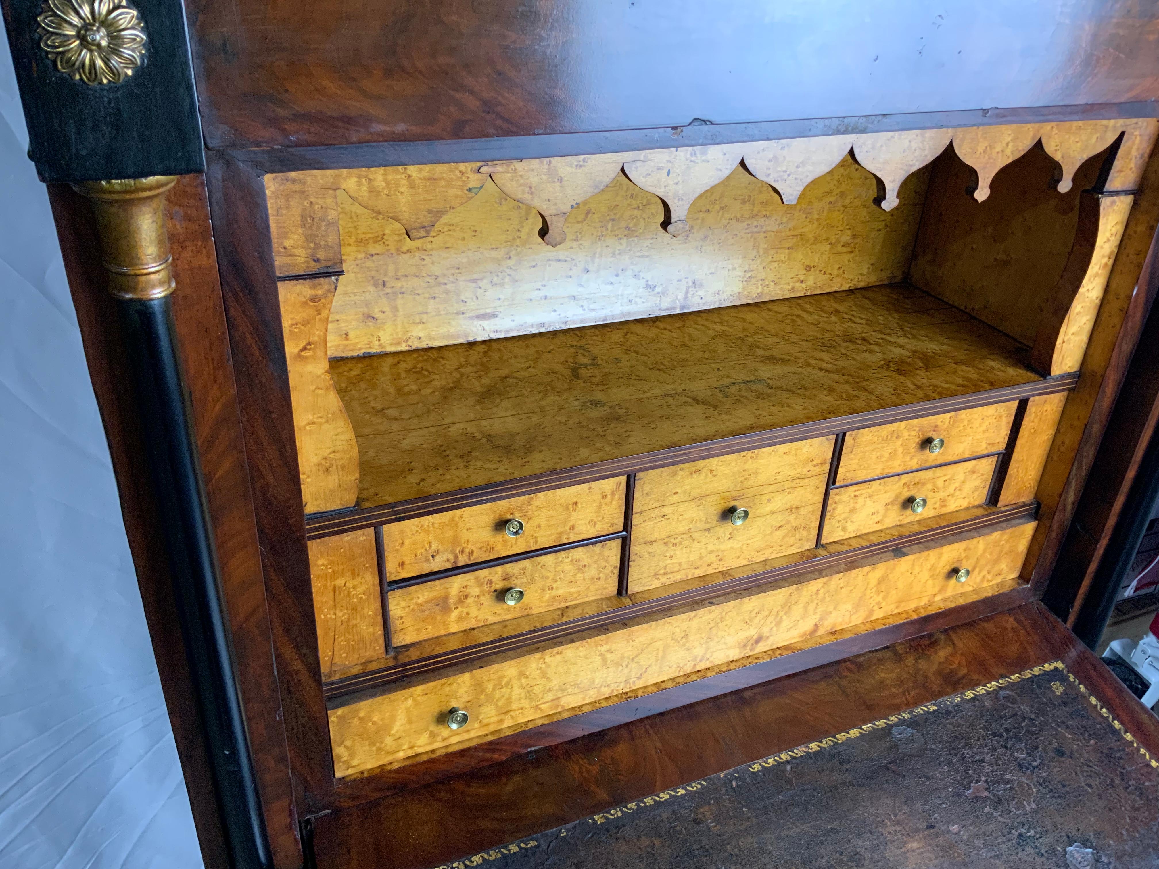 French Drop Front Secretary Desk at 1stDibs