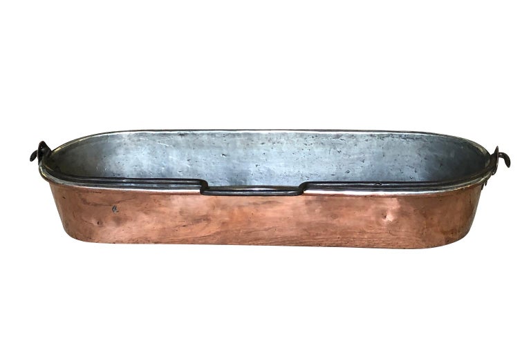French Early 19th Century Copper Fish Pan For Sale at 1stDibs ...