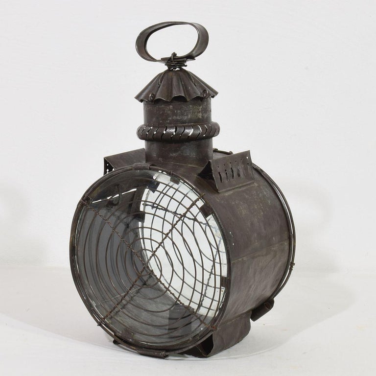 French, Early 19th Century Metal Lantern For Sale at 1stDibs