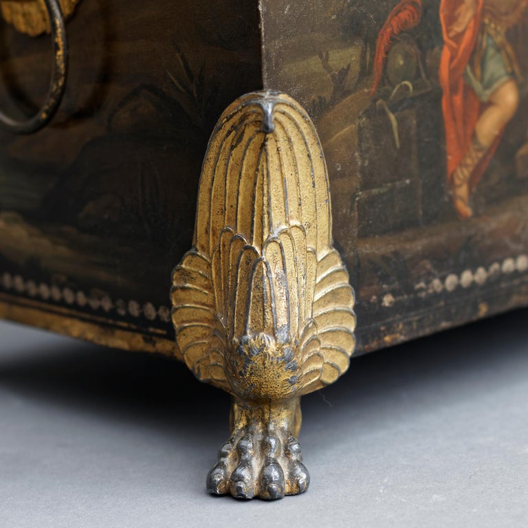 French Early 19th Century Tole Peinte Jardinière Flower Planter ...