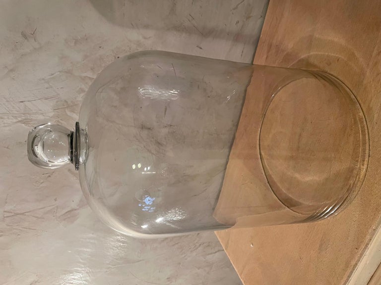 French Early 20th Century Blown Glass Bell, 1900s at 1stDibs