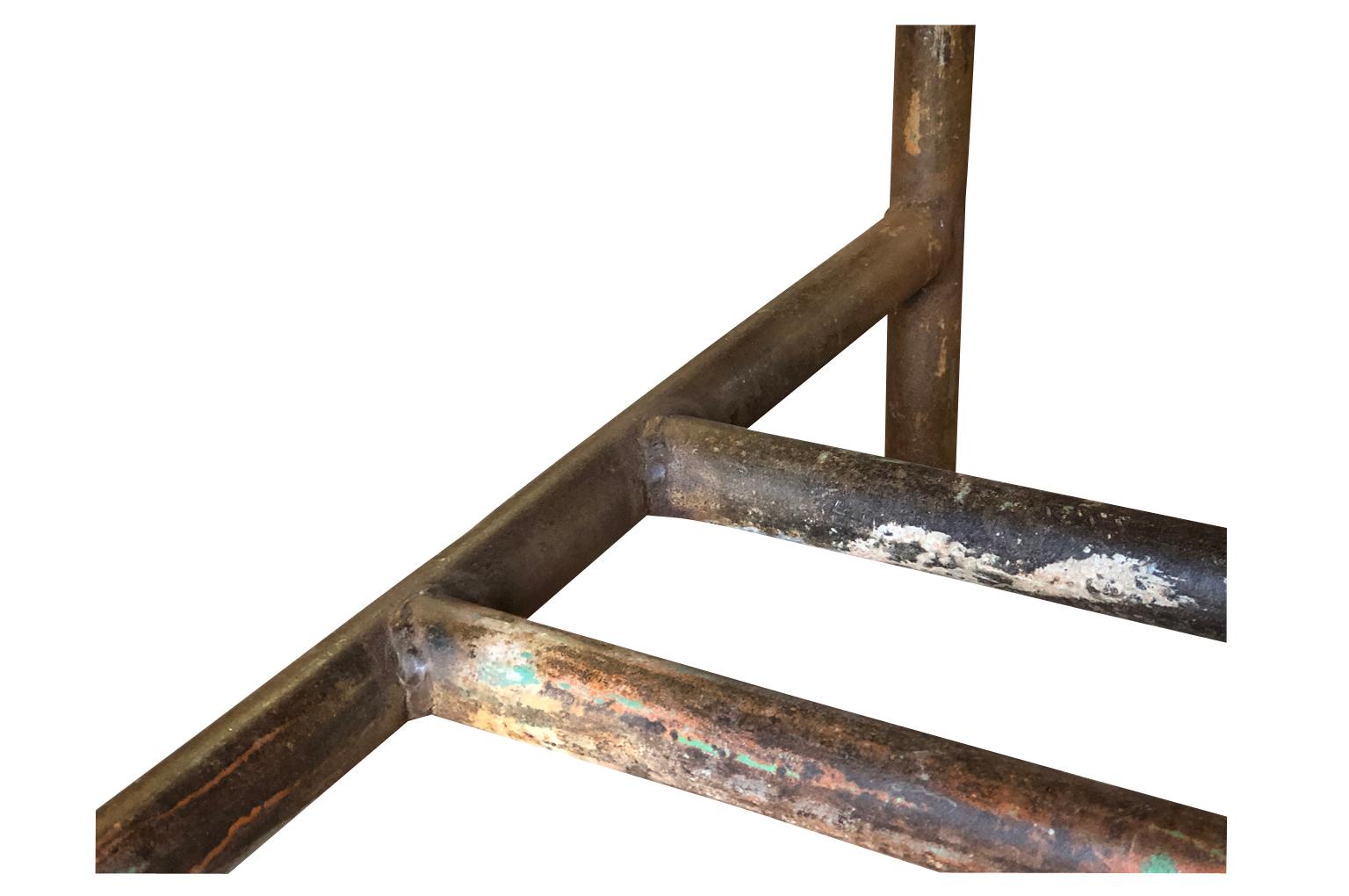 French Early 20th Century Iron Work Table at 1stDibs
