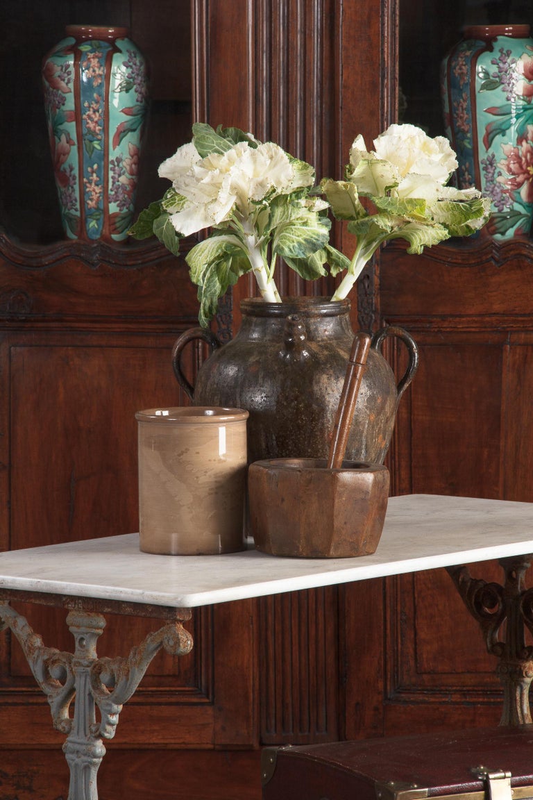 French Earthenware Water Jar, Late 1800s at 1stDibs