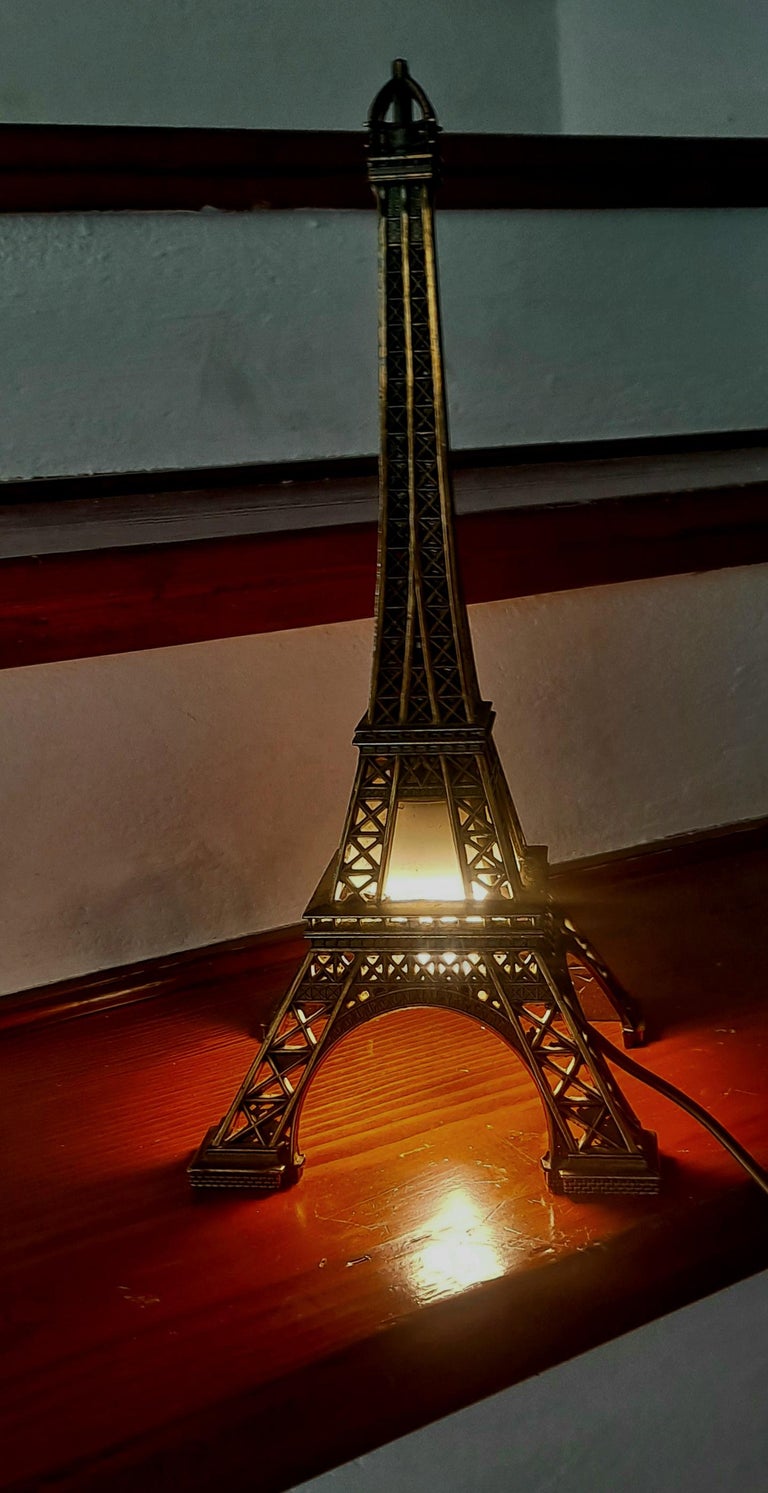 French Eiffel Tower Table Lamp For Sale at 1stDibs