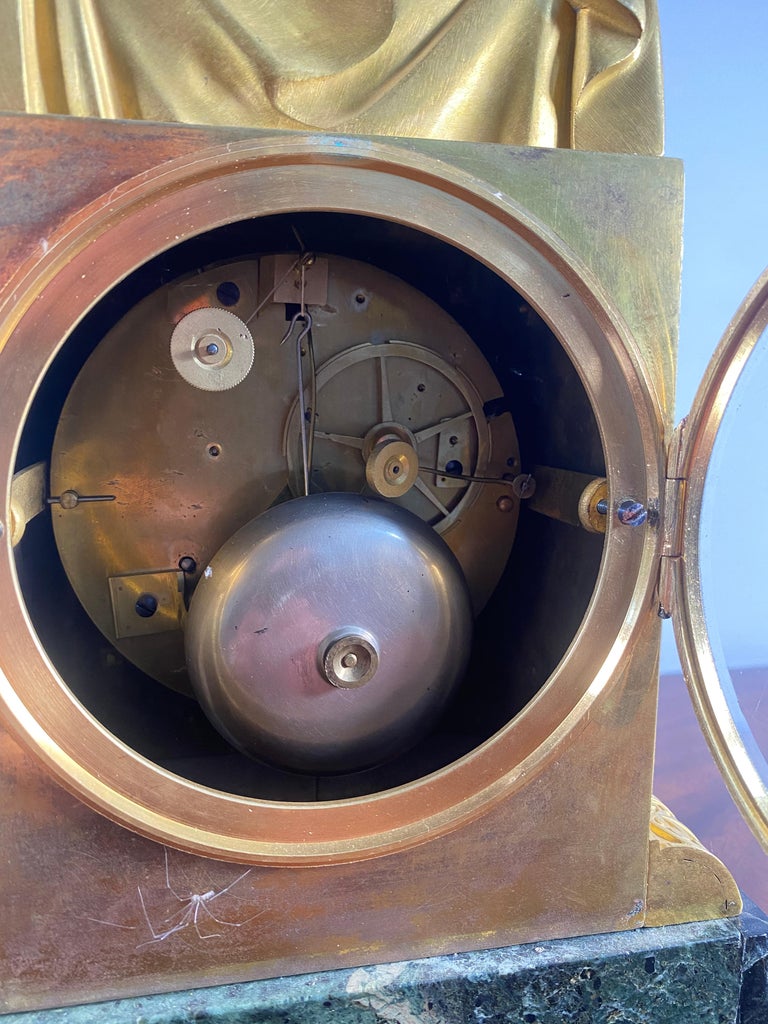 French Empire Apollo Belvedere Ormolu Mantle Clock, Circa 1830 For Sale ...