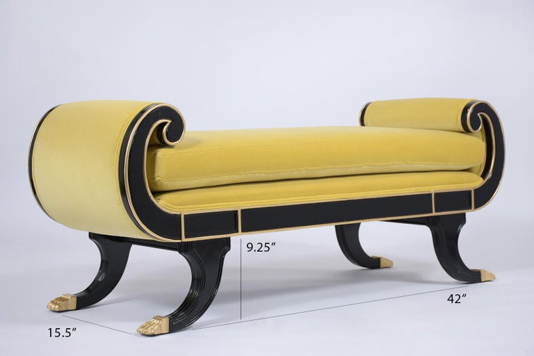 French Empire Bench at 1stDibs