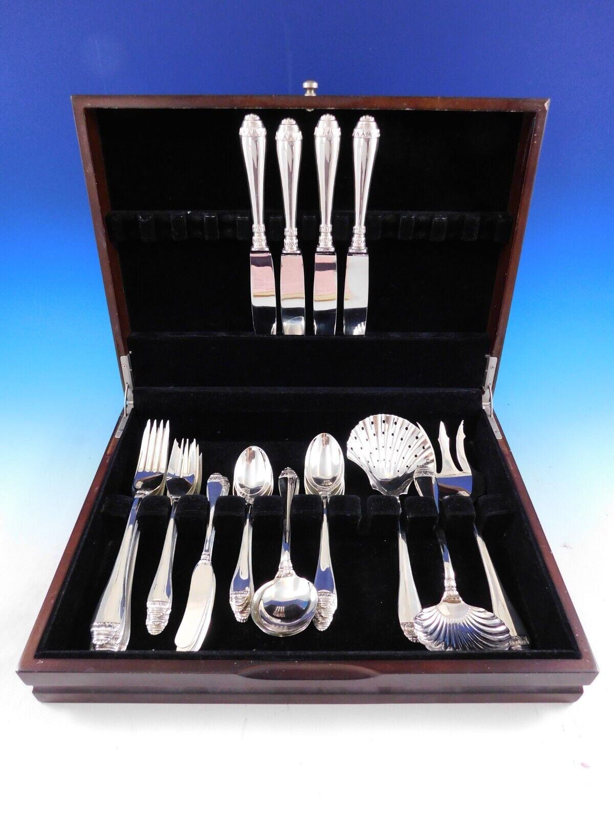French Empire by Buccellati Italy Silver Flatware Set Service 31 pcs ...