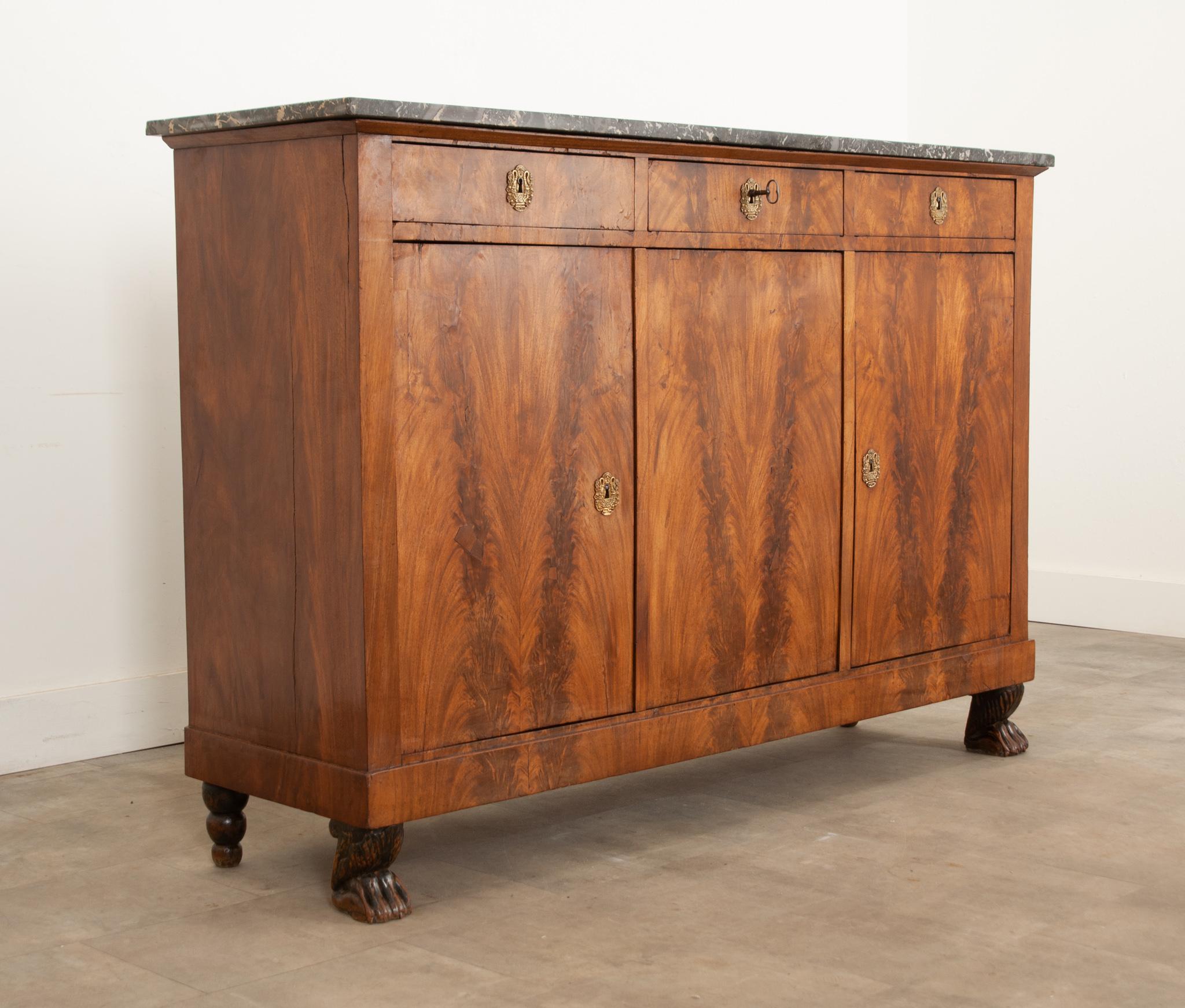 French Empire Mahogany Enfilade For Sale at 1stDibs