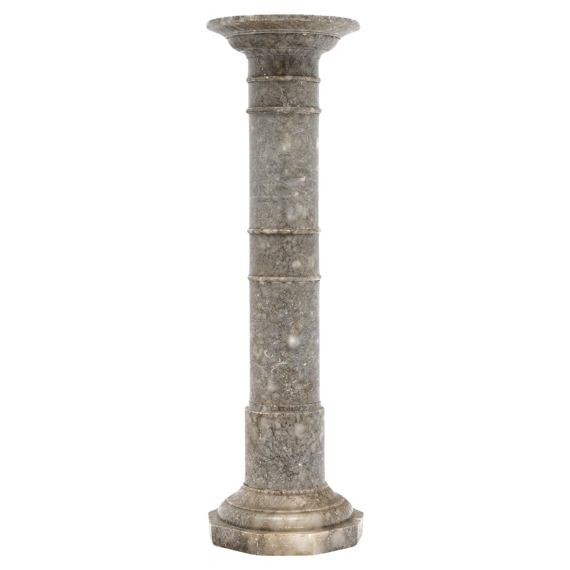 French Empire Marble Column For Sale at 1stDibs