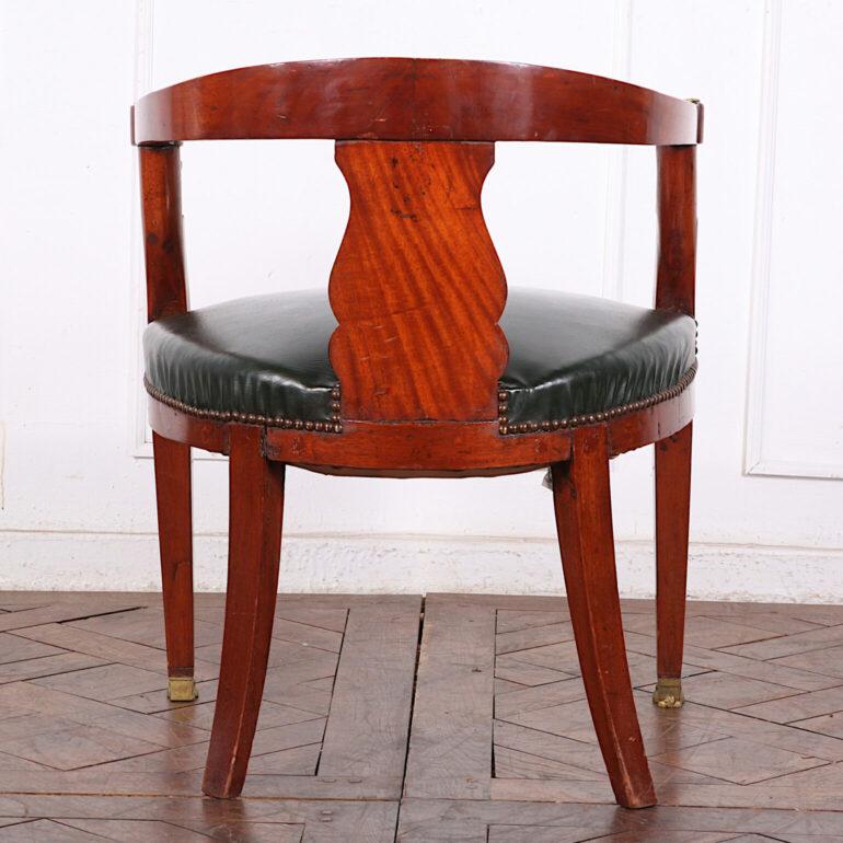 French Empire Office Chair at 1stDibs