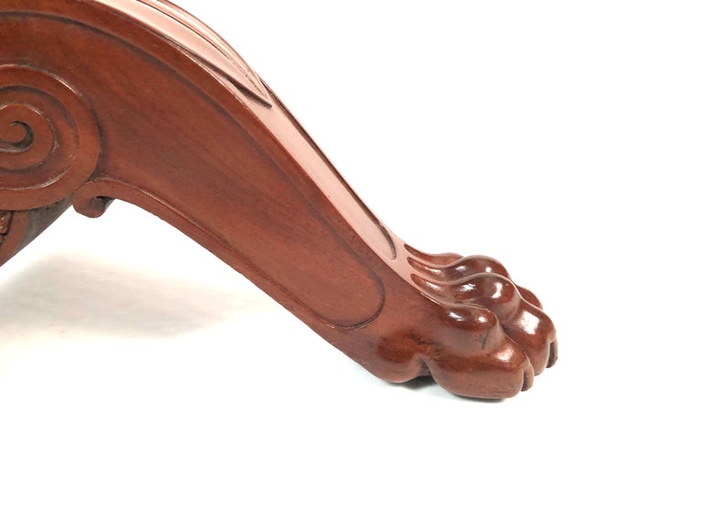 French Empire Period Center Table in Mahogany with Stone Top by Jacob ...