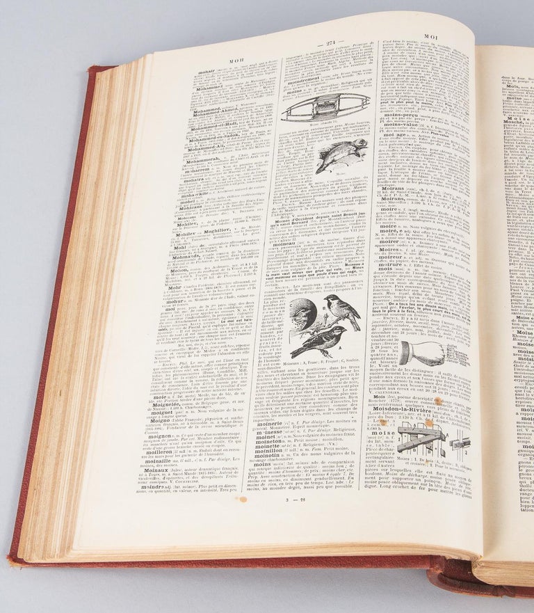 French Encyclopedia Books, Larousse Universel, 1922 at 1stDibs
