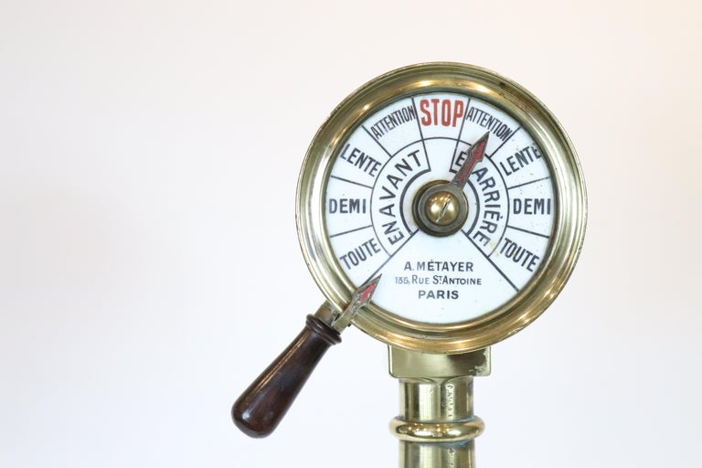 French Engine Order Telegraph at 1stDibs